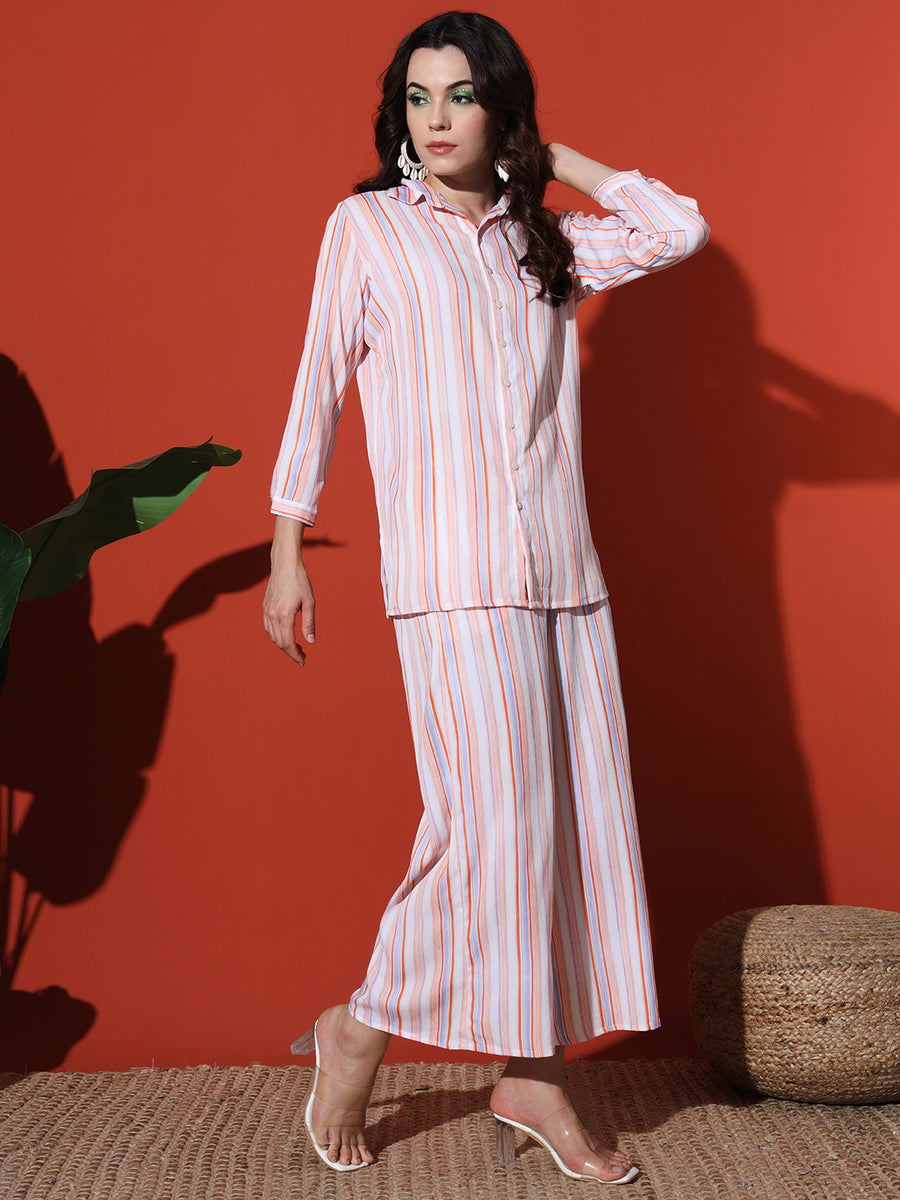 Sunrise stripes Co-ord - Bottom Wear – Daari design