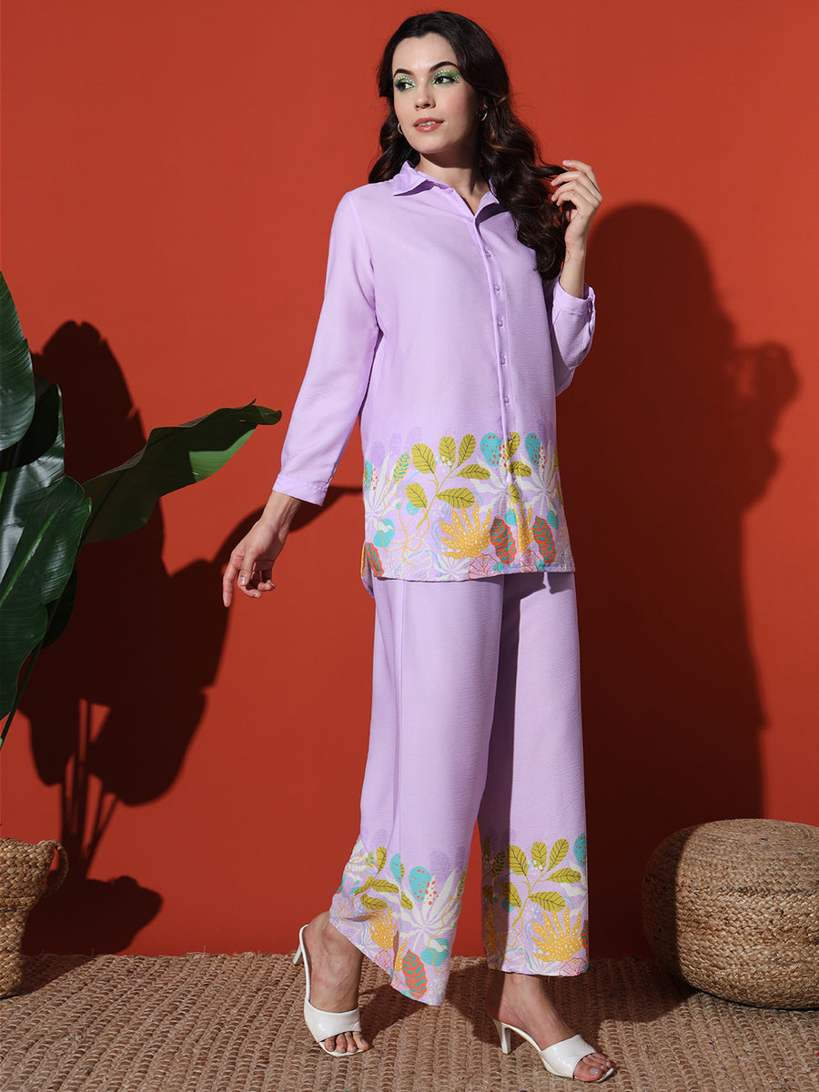 Lavender dreams Co-ord - Bottom Wear – Daari design